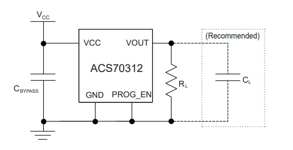 ACS70312 Linear Hall-Effect Sensor ICs - Allegro MicroSystems | Mouser